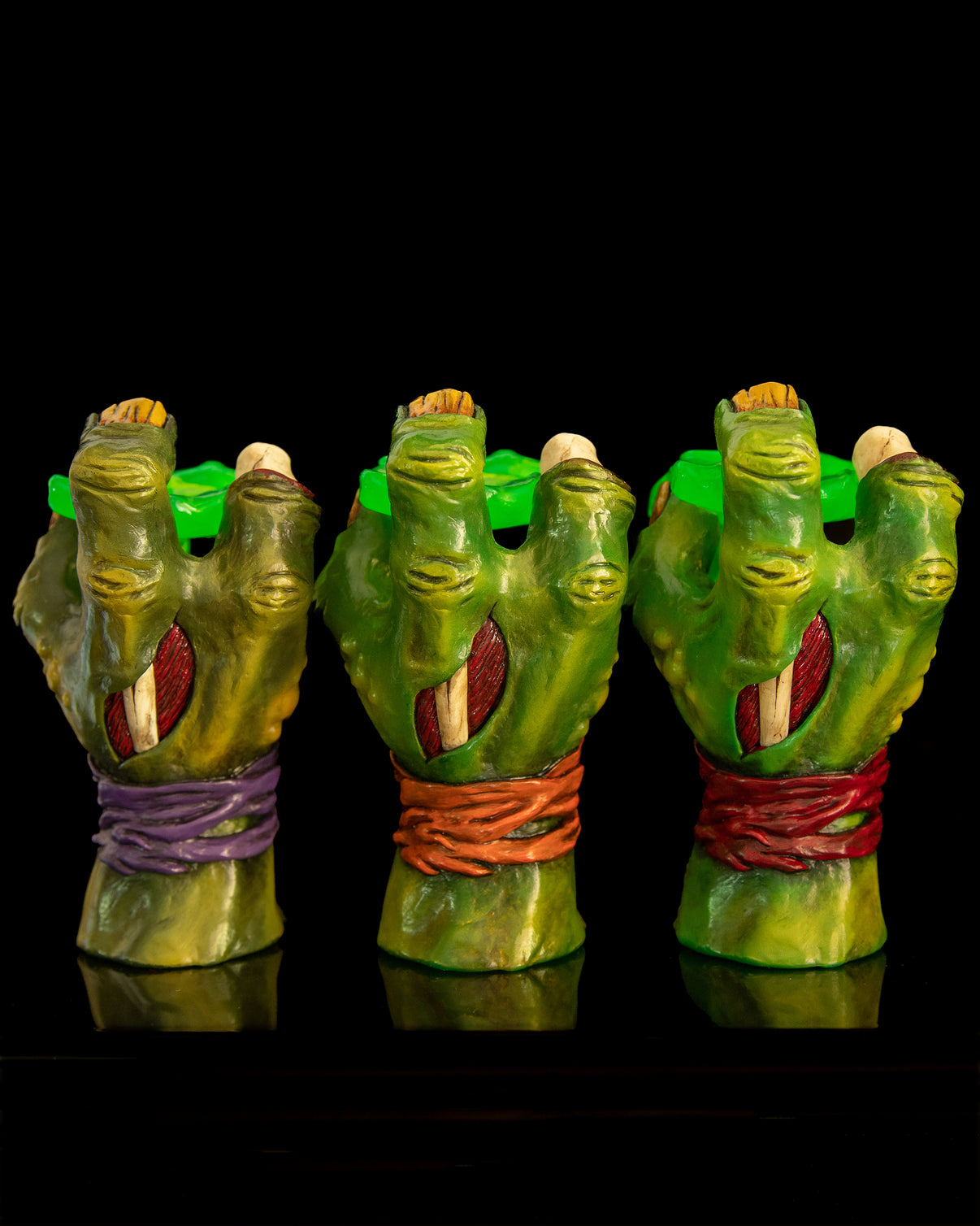 TMNT Zombie Mutant's Hand with Acid Pizza – Apes Art