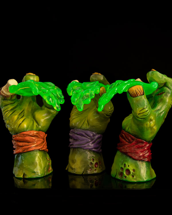 TMNT Zombie Mutant's Hand with Acid Pizza – Apes Art