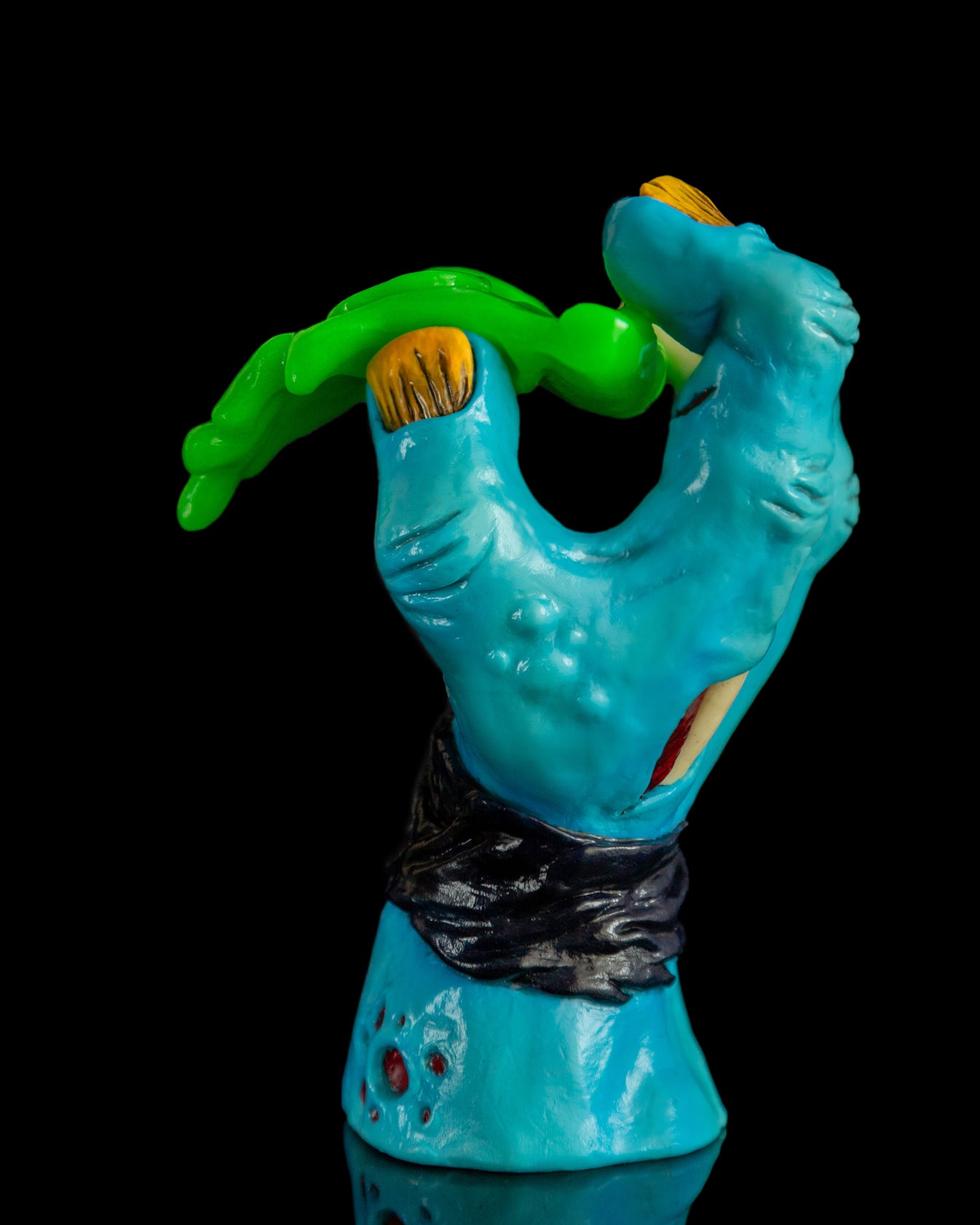 TMNT Zombie Mutant's Hand with Acid Pizza – Apes Art